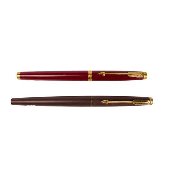 Matt Brown | TWO PIECES OF PARKER FOUNTAIN PENS | MutualArt