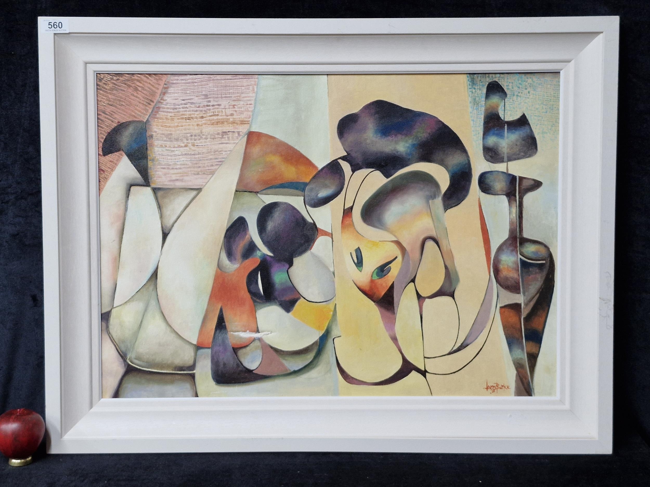 Larry Burke | Star Lot: Larry Burke . Features a surreal landscape ...