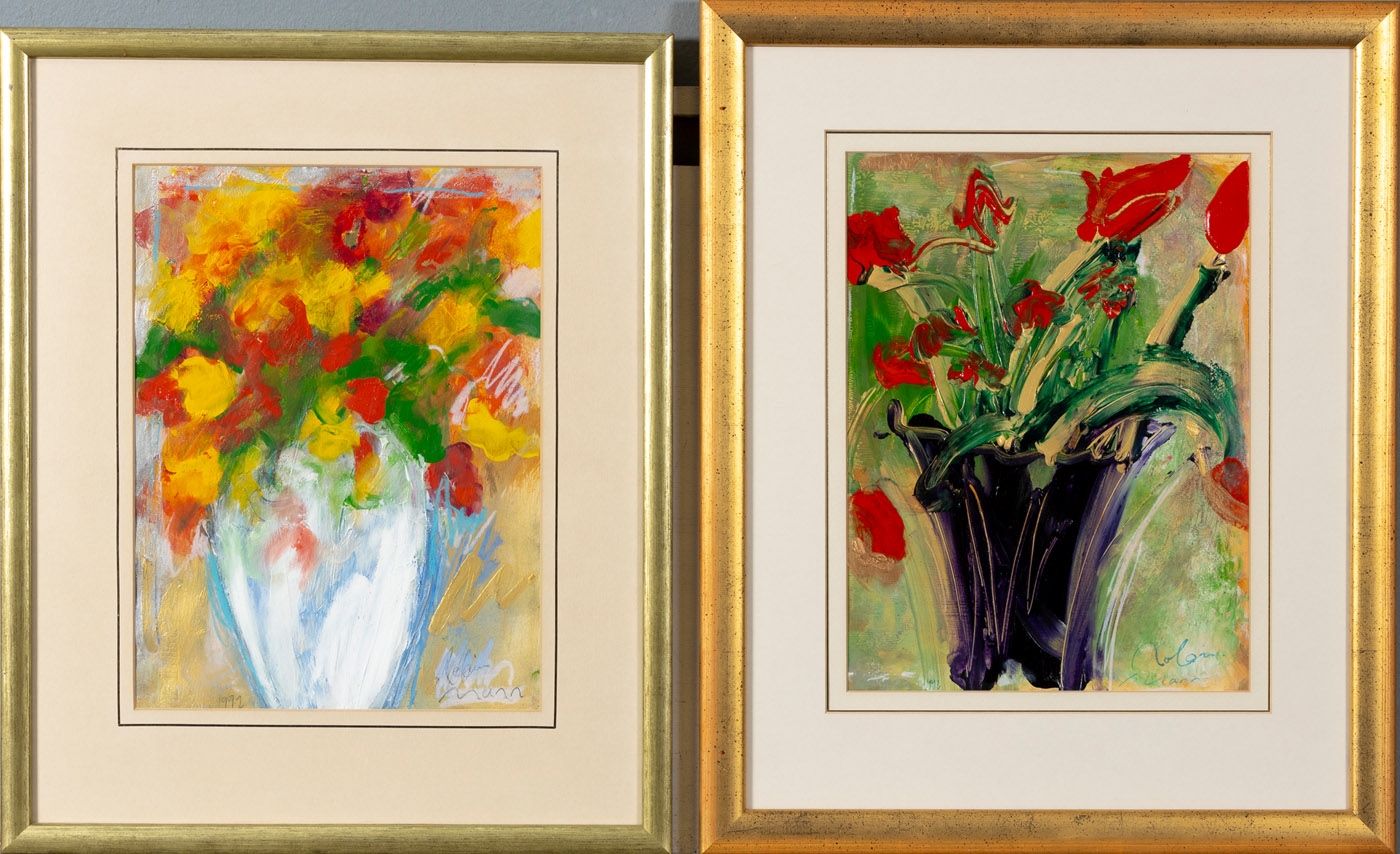 Robin Mann | still life of flowers (1992) | MutualArt