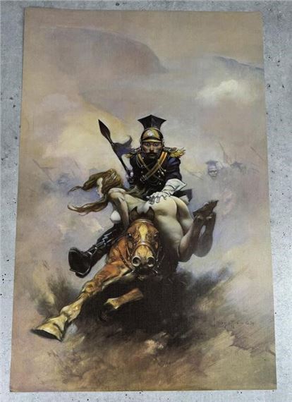 Frank Frazetta | Frank Frazetta Print Flashman At The Charge | MutualArt