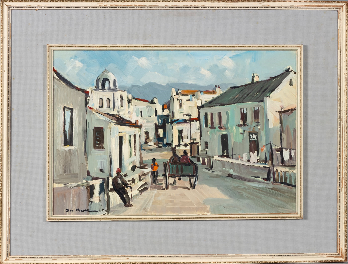 Don Madge | District Six street scene | MutualArt