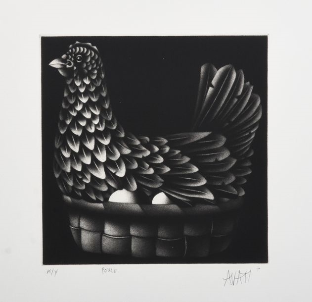 Mario Avati | Noah's Ark Complete collection of his ten black etchings ...