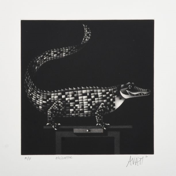 Mario Avati | Noah's Ark Complete collection of his ten black etchings ...