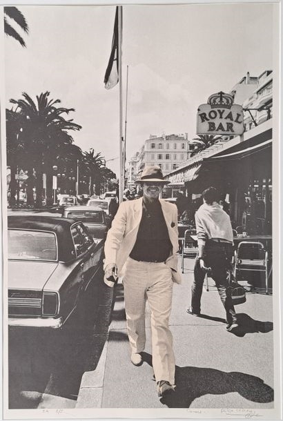 Philippe Ledru | Jack Nicholson à Cannes Sérigraphie en couleur sur ...