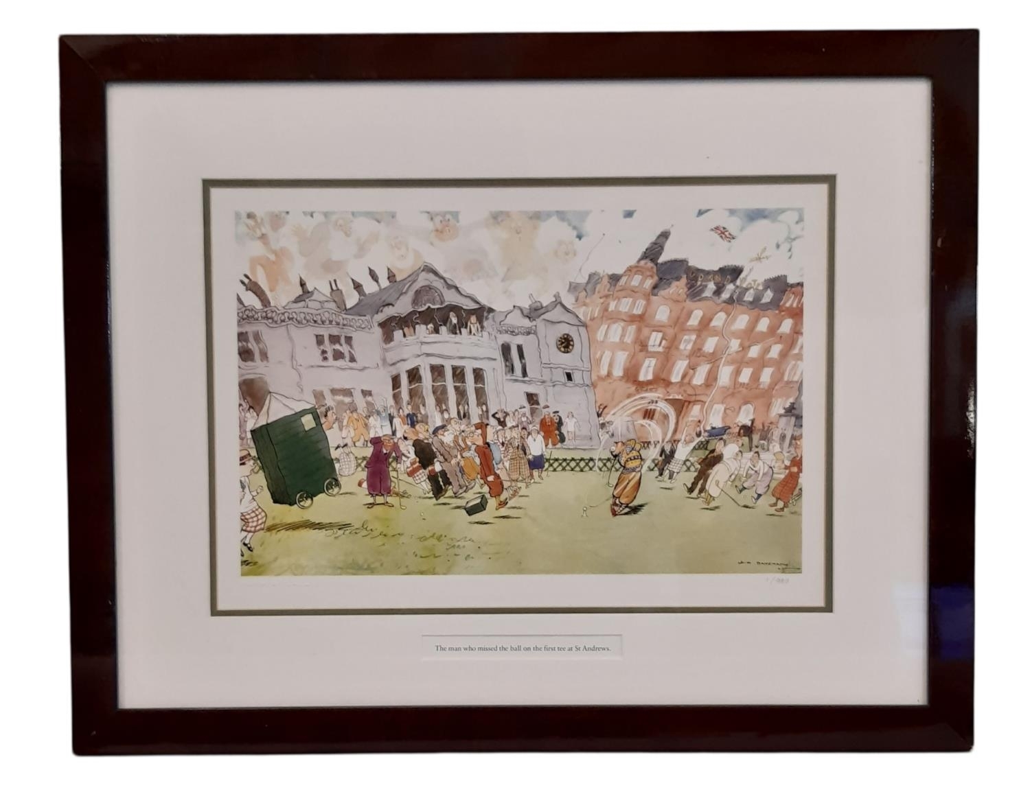 Henry Mayo Bateman | The man who missed the ball on the first tee at St ...