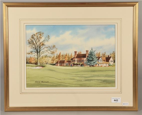 Denis Pannett | Golf club scene | MutualArt