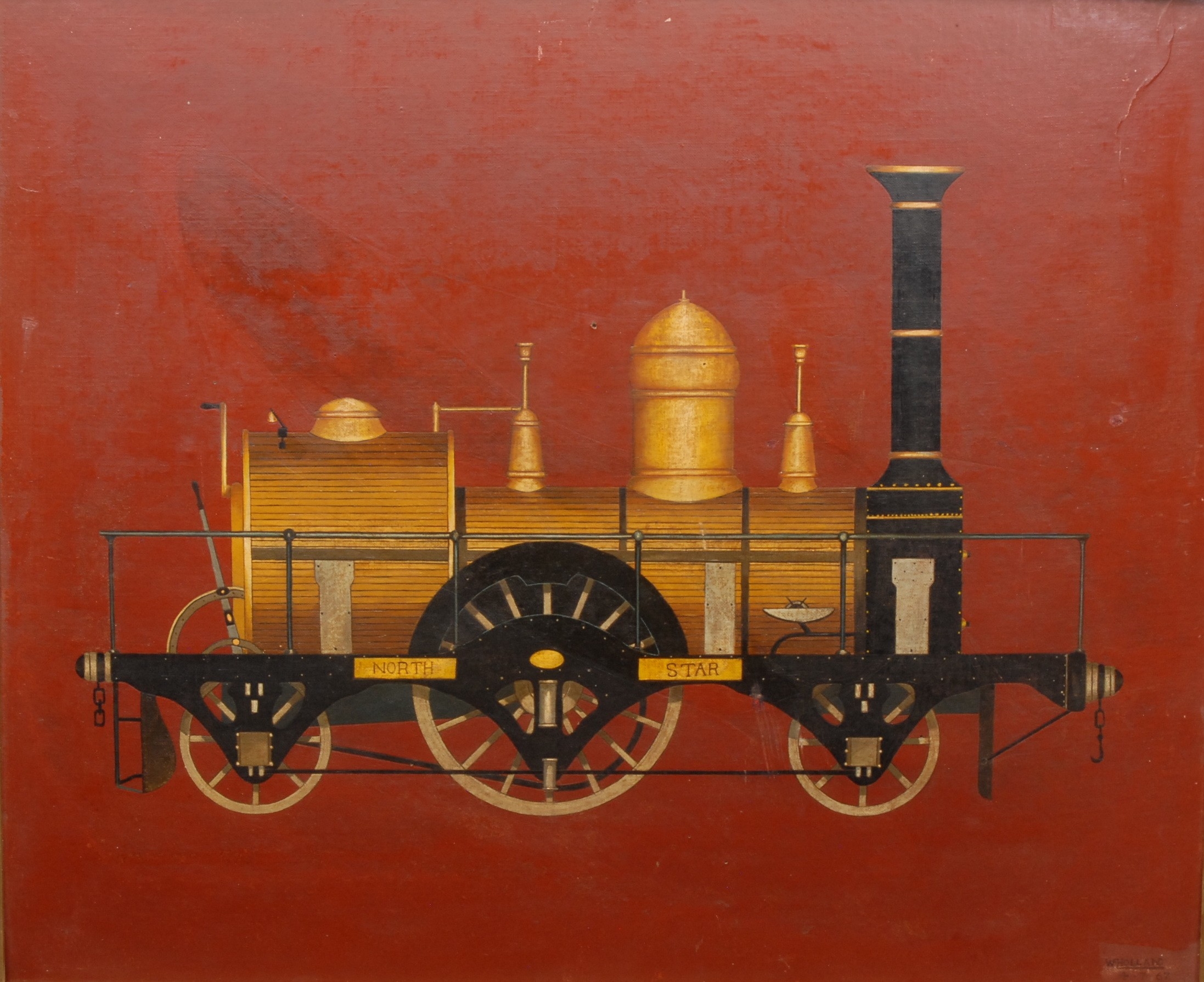 W. Holland | North Star Locomotive | MutualArt