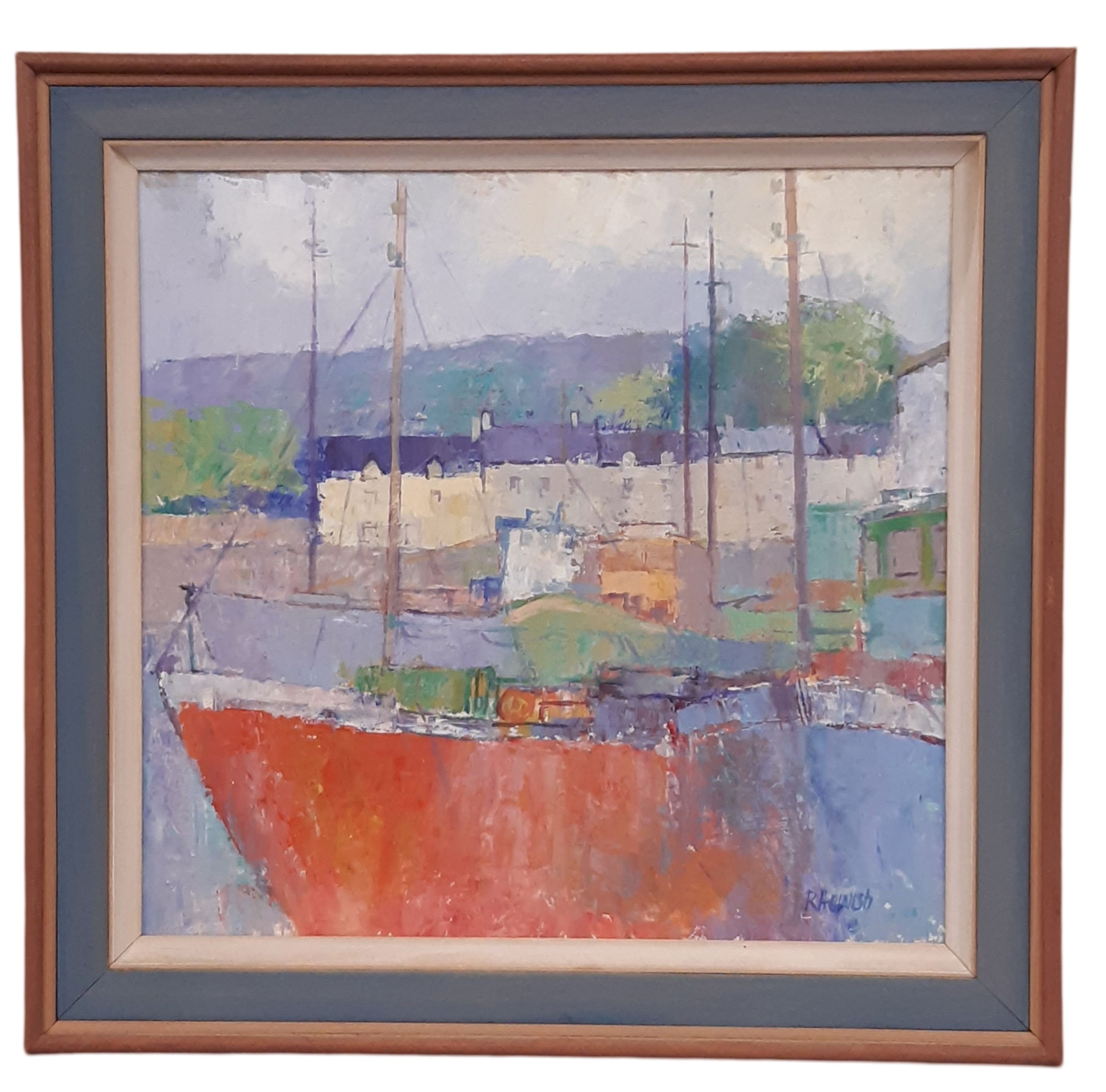 Roy Hewish | Harbour Boats | MutualArt