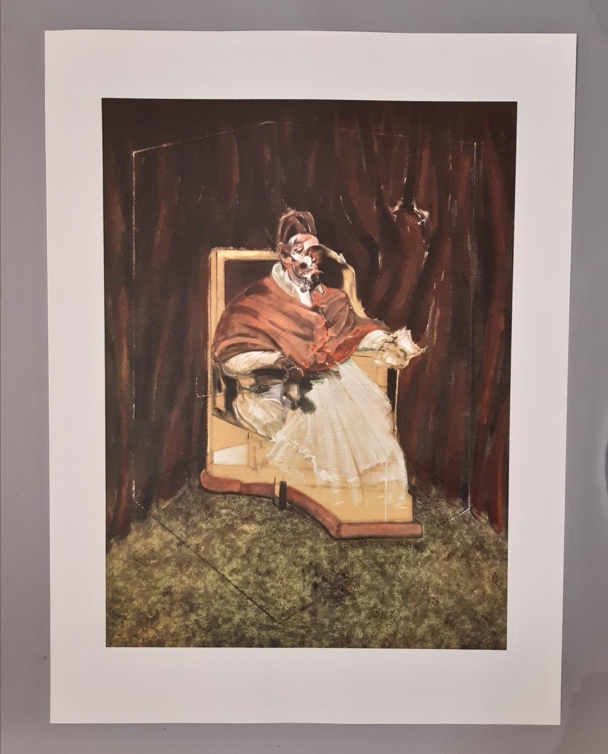 Francis Bacon | Portrait of Pope Innocent XII | MutualArt