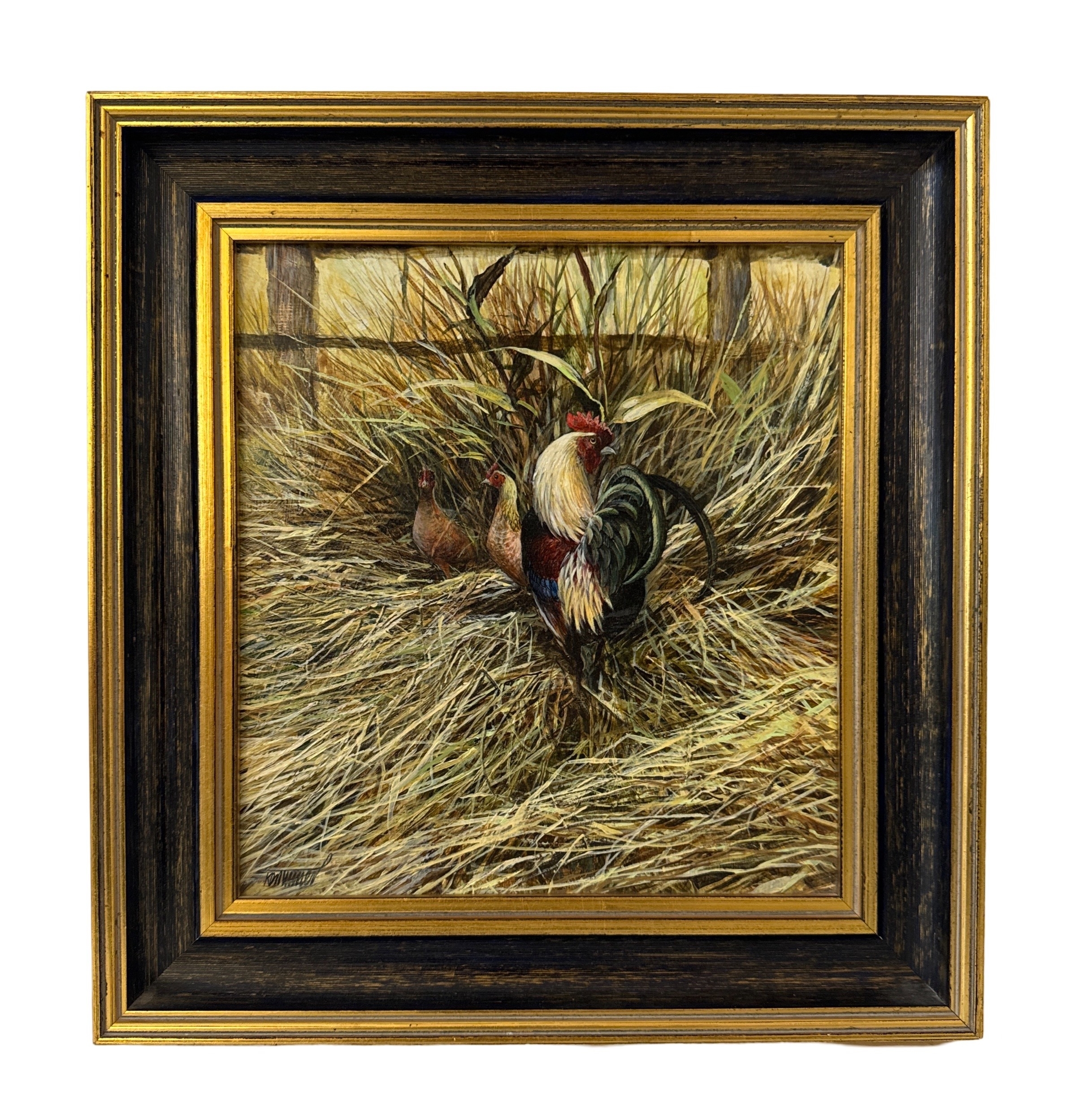 Ken Turner | Cockerel and Hens | MutualArt