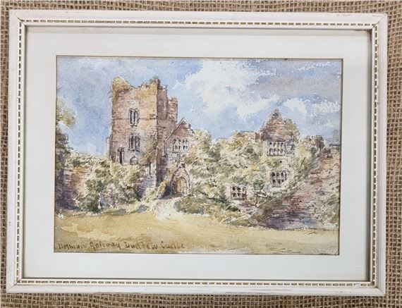 Tintern Abbey | Ath Century of ruined castle. Indistinctly (19th ...
