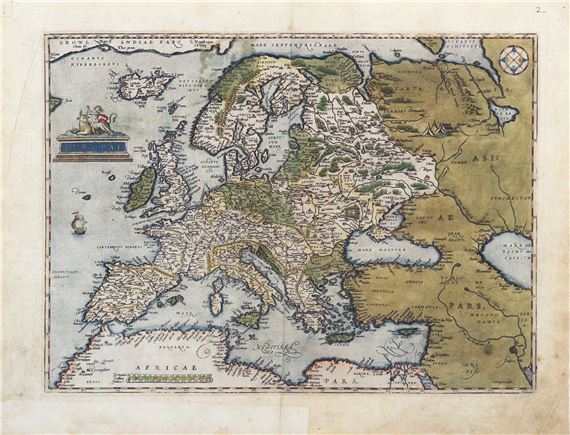 Abraham Ortelius | Ortelius Map of Europe (1584) | MutualArt