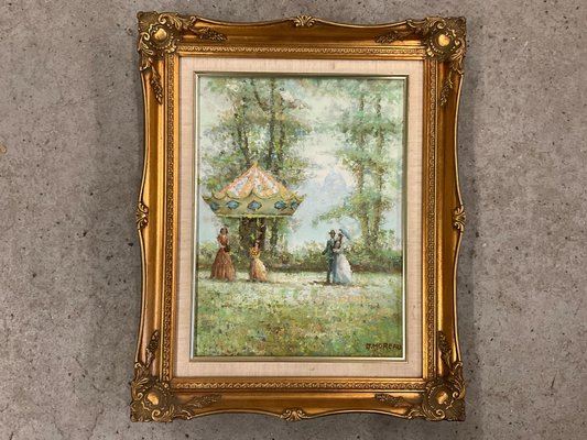 J. Moreau | J. Moreau Carousel Painting | MutualArt