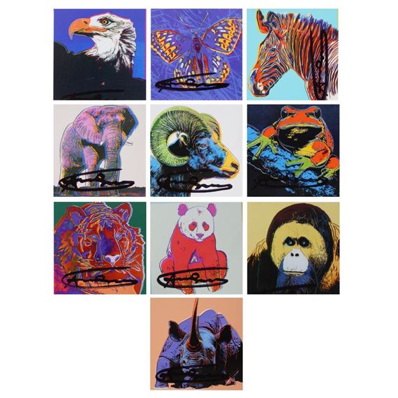 Andy Warhol | Endangered Species Postcards (1928 - 1987) | MutualArt