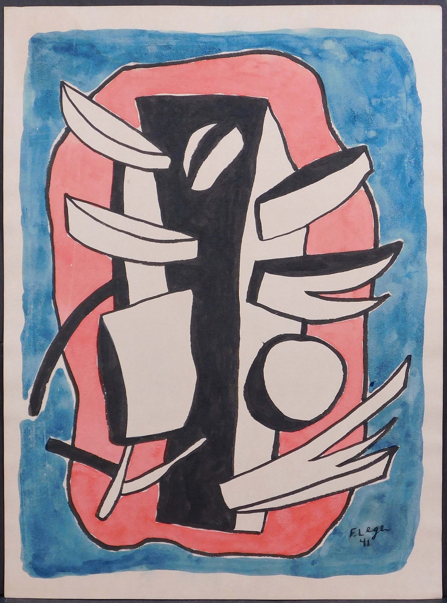 Fernand Léger | Abstract Composition (Cubist Still Life) (Circa 1941 ...