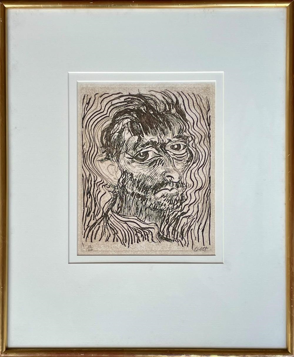 Brett Whiteley | Self Portrait, One of a Dozen Glimpses (From Another ...