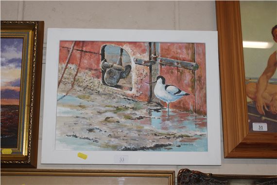 Richard Cook | Avocet at Brancaster | MutualArt