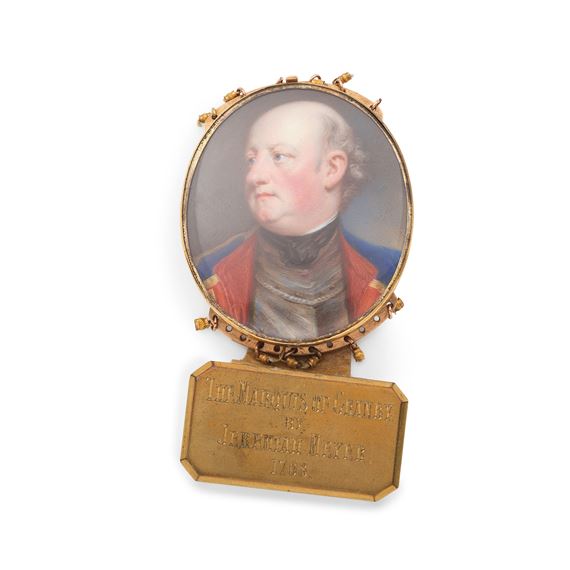 Jeremiah Meyer | A miniature of John Manners, Marquis of Granby (1721 ...