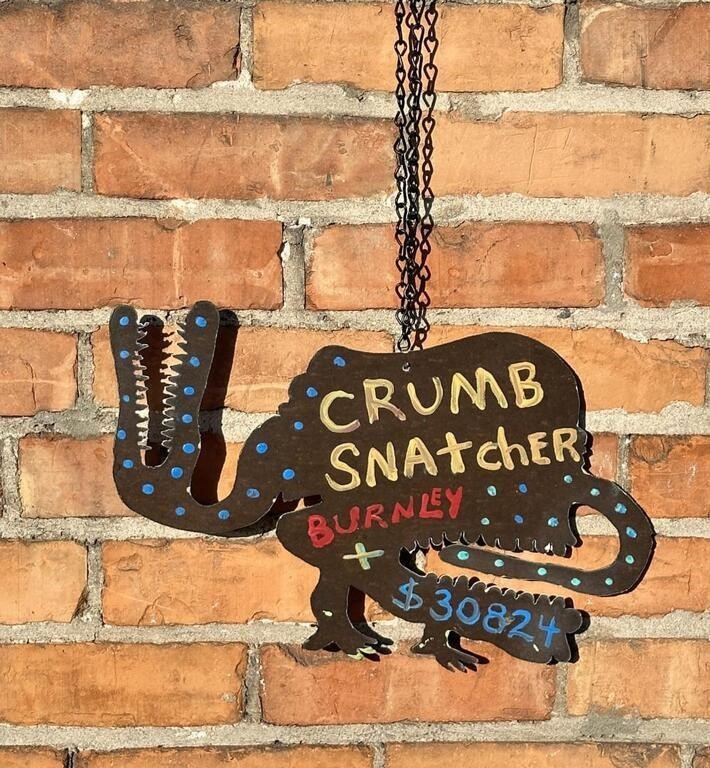 Steve Burnley | Steve Burnley Folk Art Critters Crumb Snatcher (1979 ...