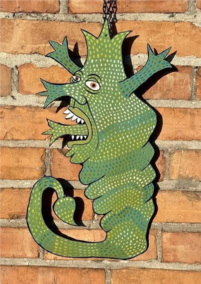 Steve Burnley | Steve Burnley Folk Art Critters Edward Able (1979 ...