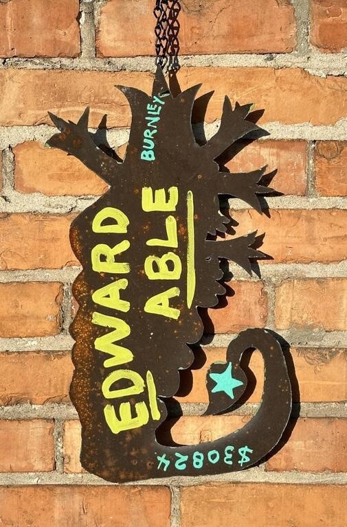 Steve Burnley | Steve Burnley Folk Art Critters Edward Able (1979 ...