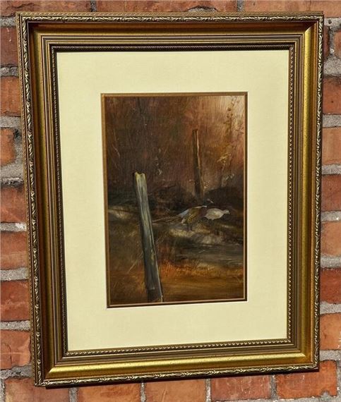 Tom Sander | Tom Sander Montana Watercolor Painting (1938) | MutualArt