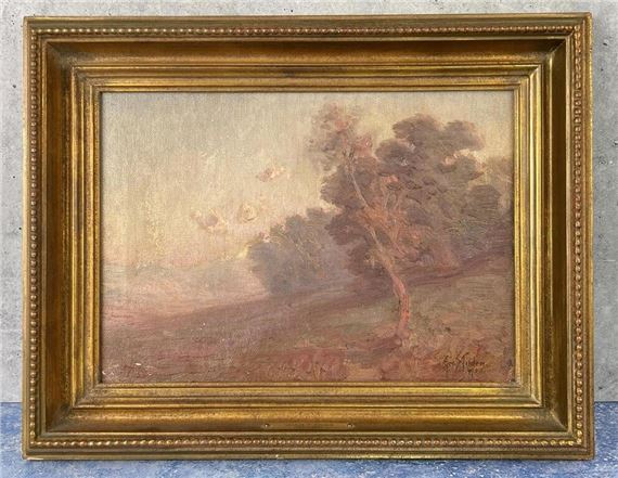 George Smith Tilden | George Tilden California Oil on Canvas Painting ...