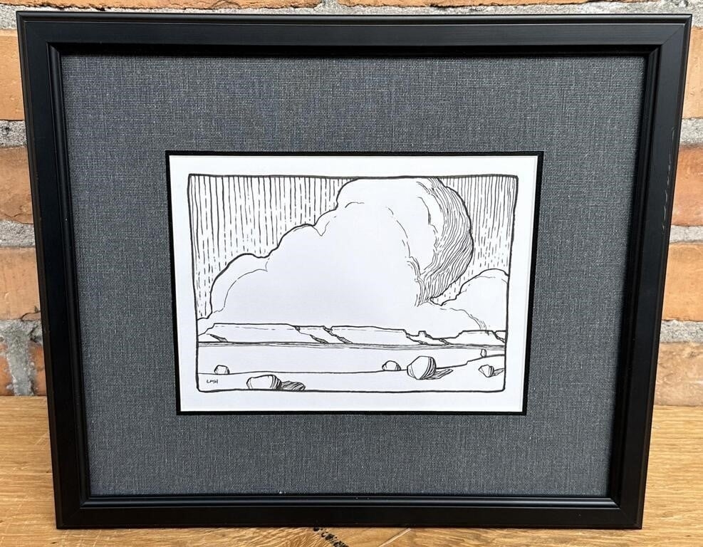 Logan Maxwell Hagege | Logan Maxwell Hagege Pen and Ink Drawing | MutualArt