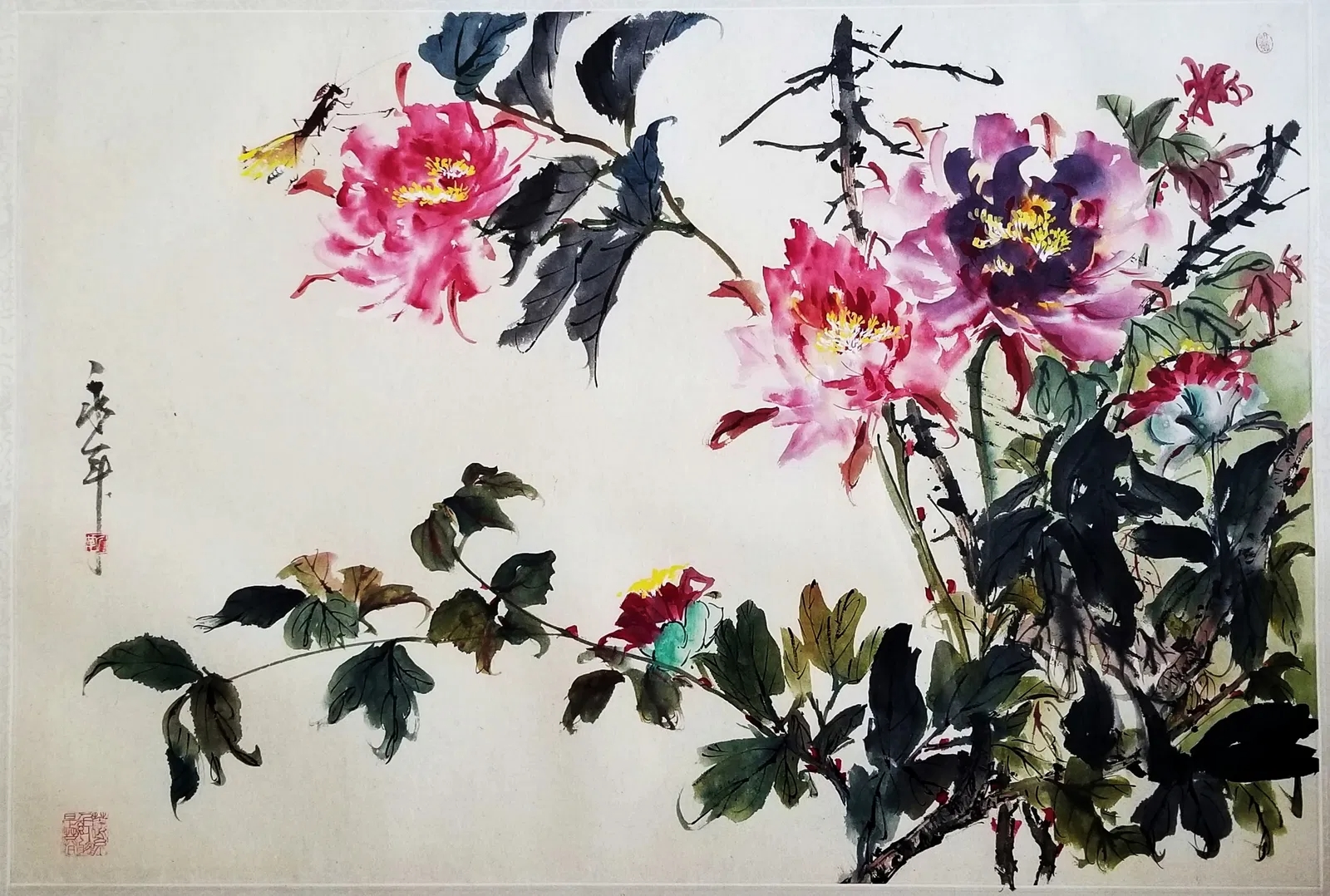 Wing-lin Kan | Peony (1970s) | MutualArt