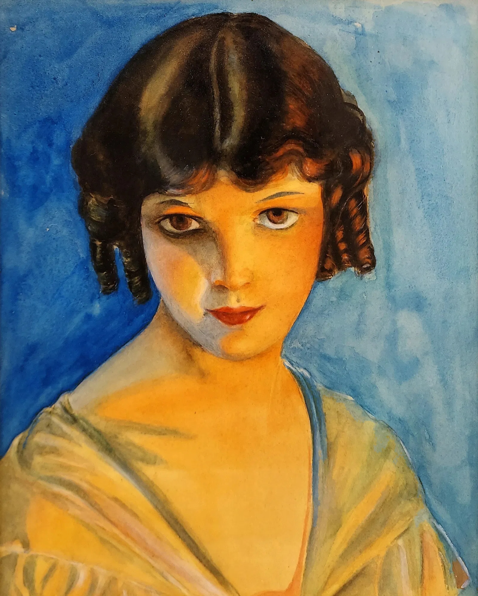 Gene Pressler | Old Fashioned Girl (1922) | MutualArt
