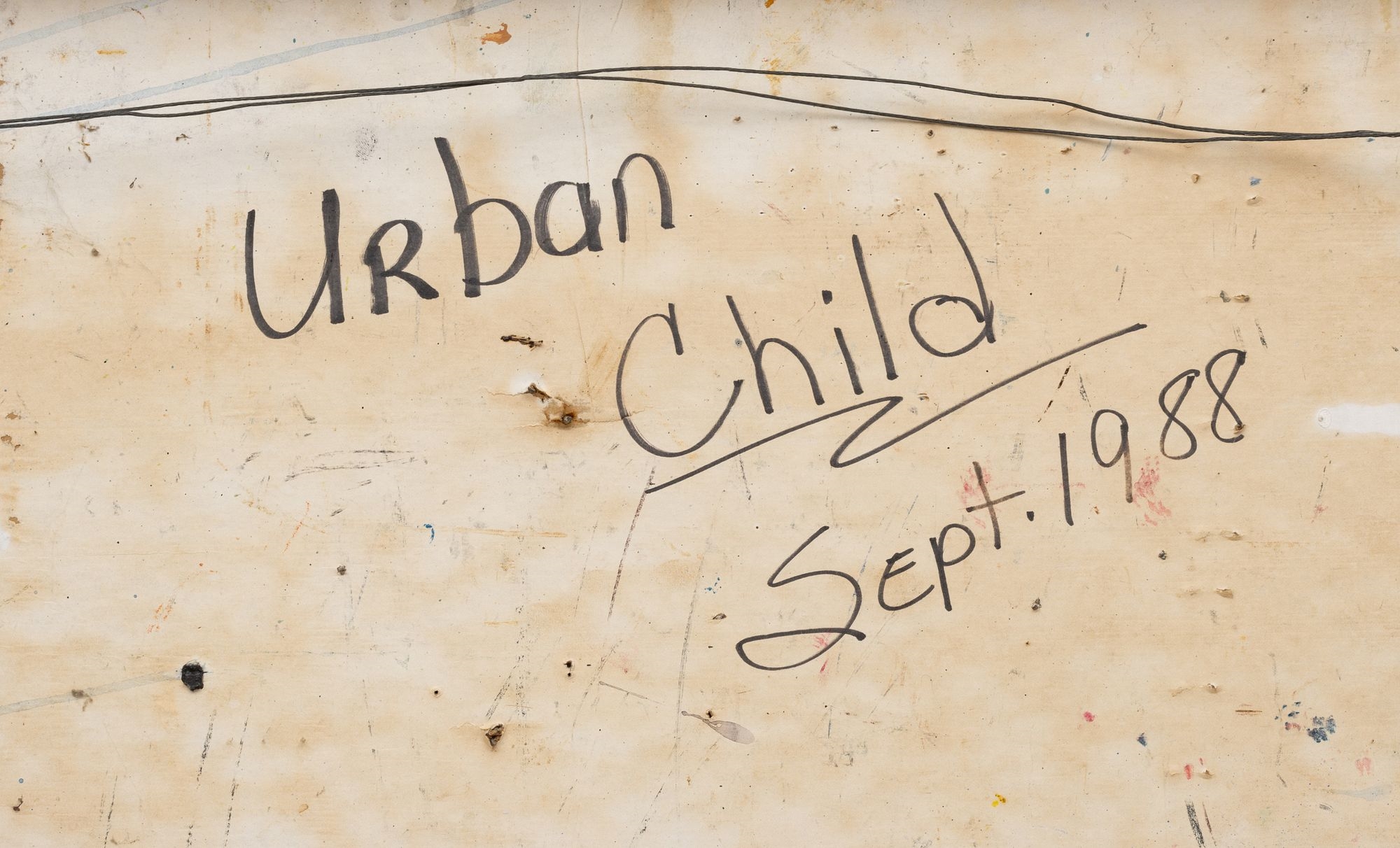 Tyree Guyton | Urban Child (1988) | MutualArt
