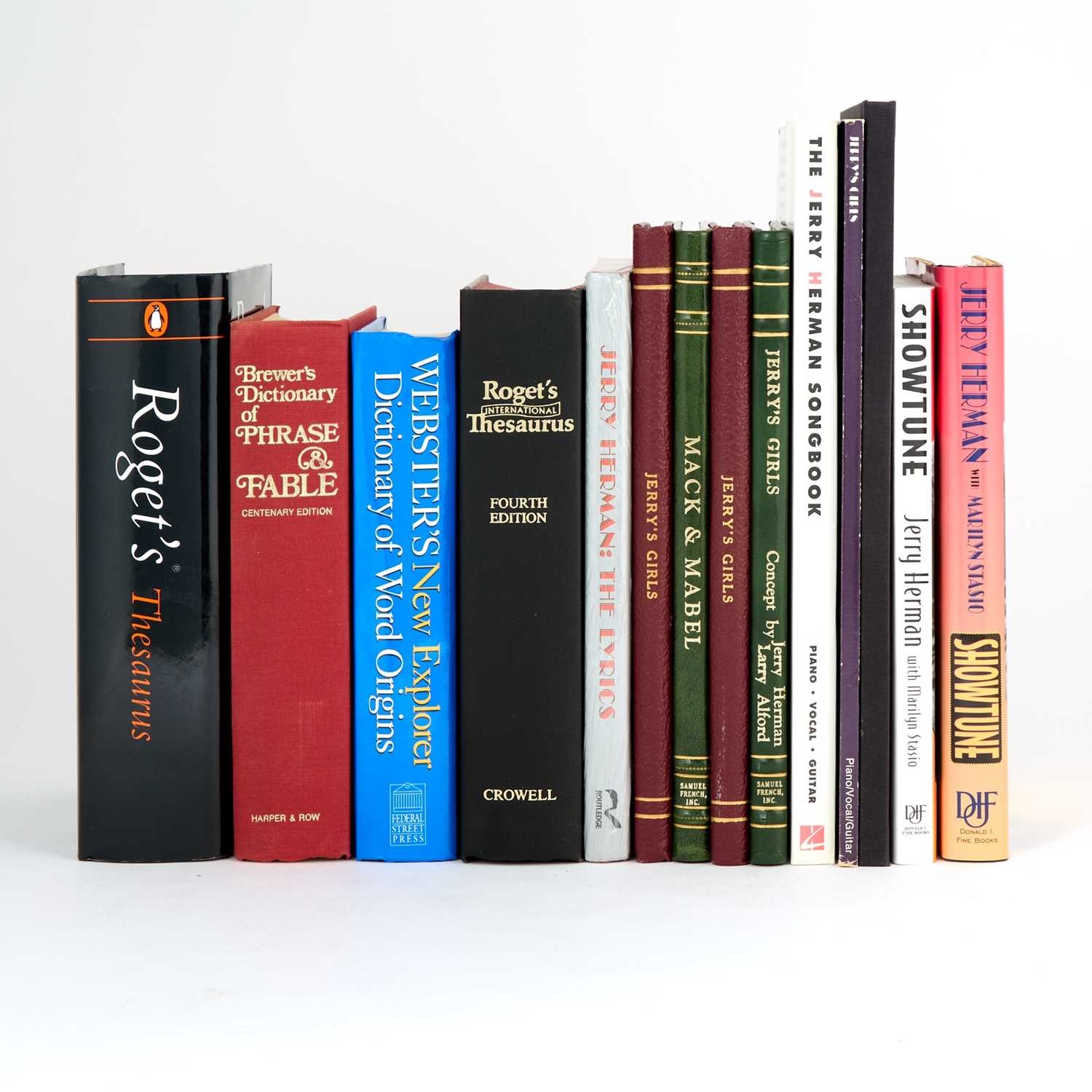 Jerry Herman | Group of fourteen of Jerry Herman's books (1993) | MutualArt