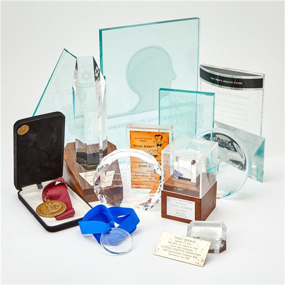 Jerry Herman | Group of awards presented to Jerry Herman | MutualArt