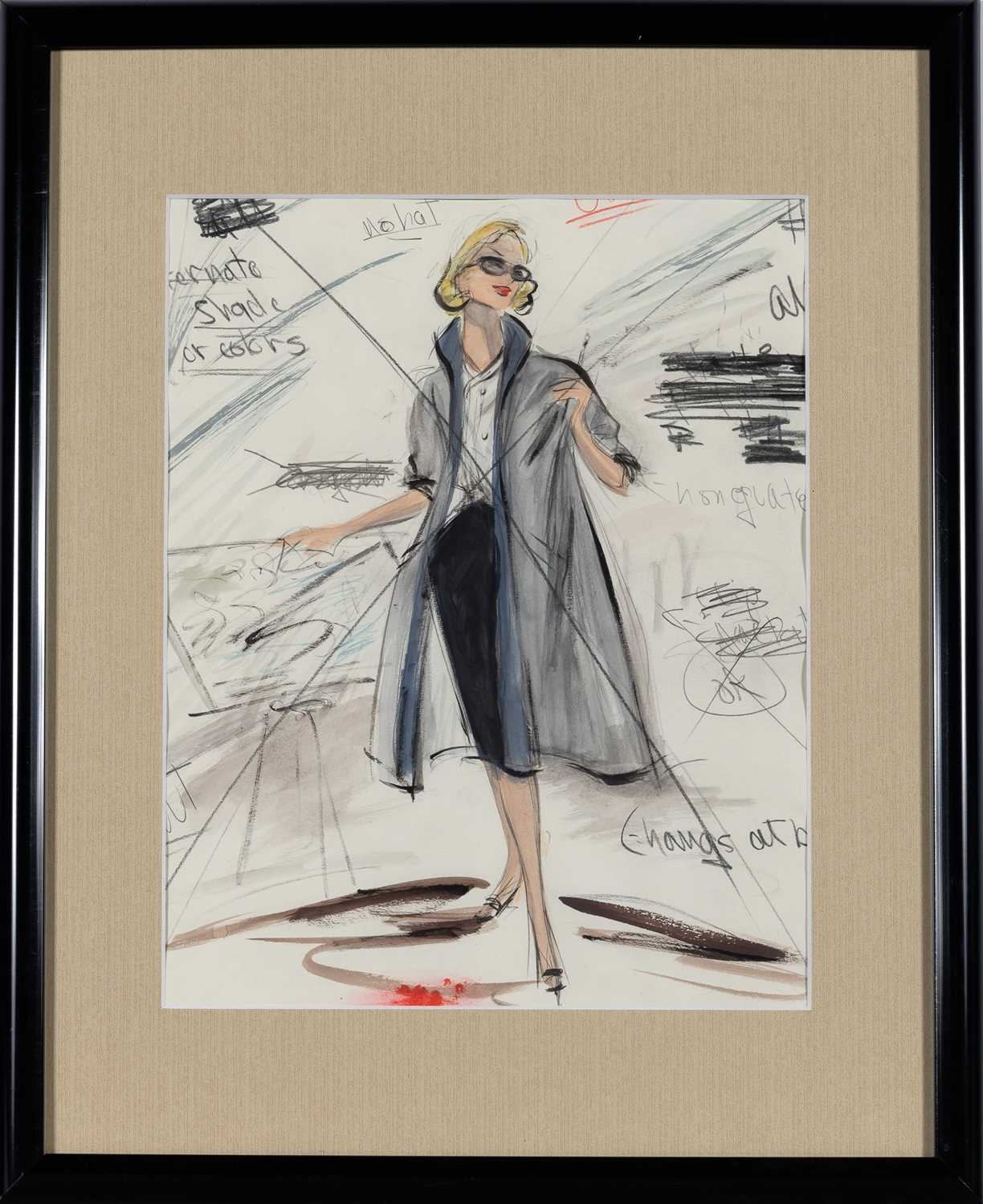 Edith Head | An original Edith Head design for Hitchcock's Vertigo ...