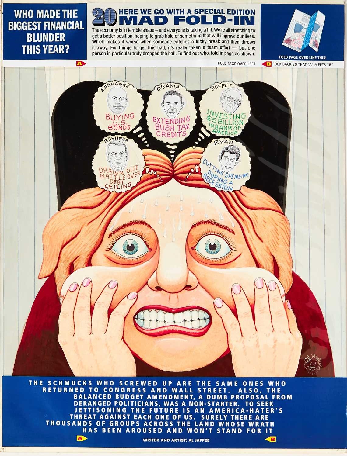 Al Jaffee | MAD Fold-In - Who made the biggest financial blunder this ...