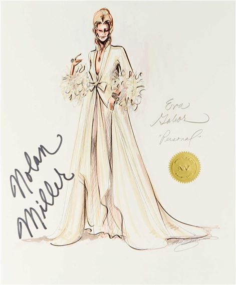 Nolan Miller | An original Nolan Miller design for Eva Gabor | MutualArt