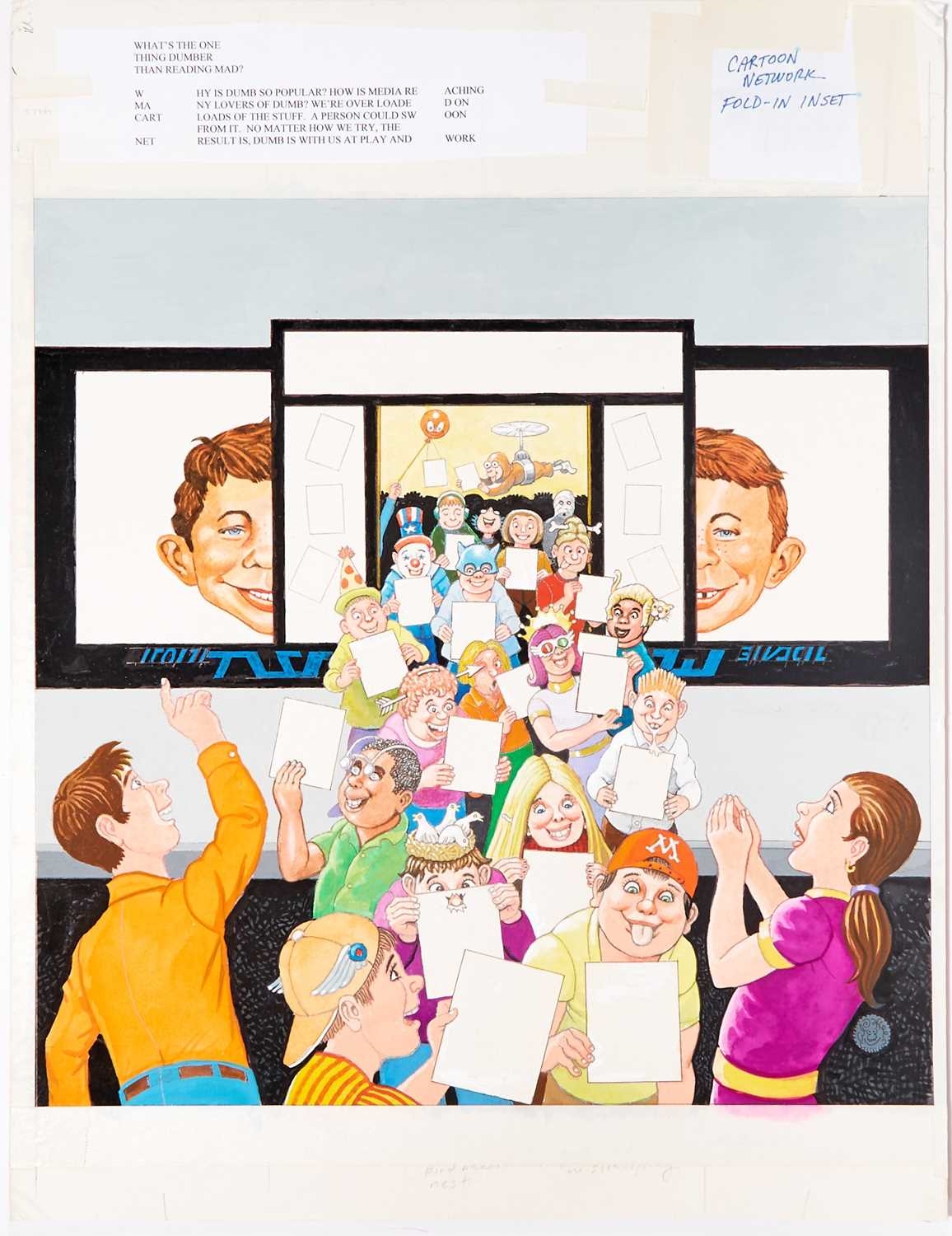 Al Jaffee | A Special Fold-In for Cartoon Network AL JAFFEE (2011 ...