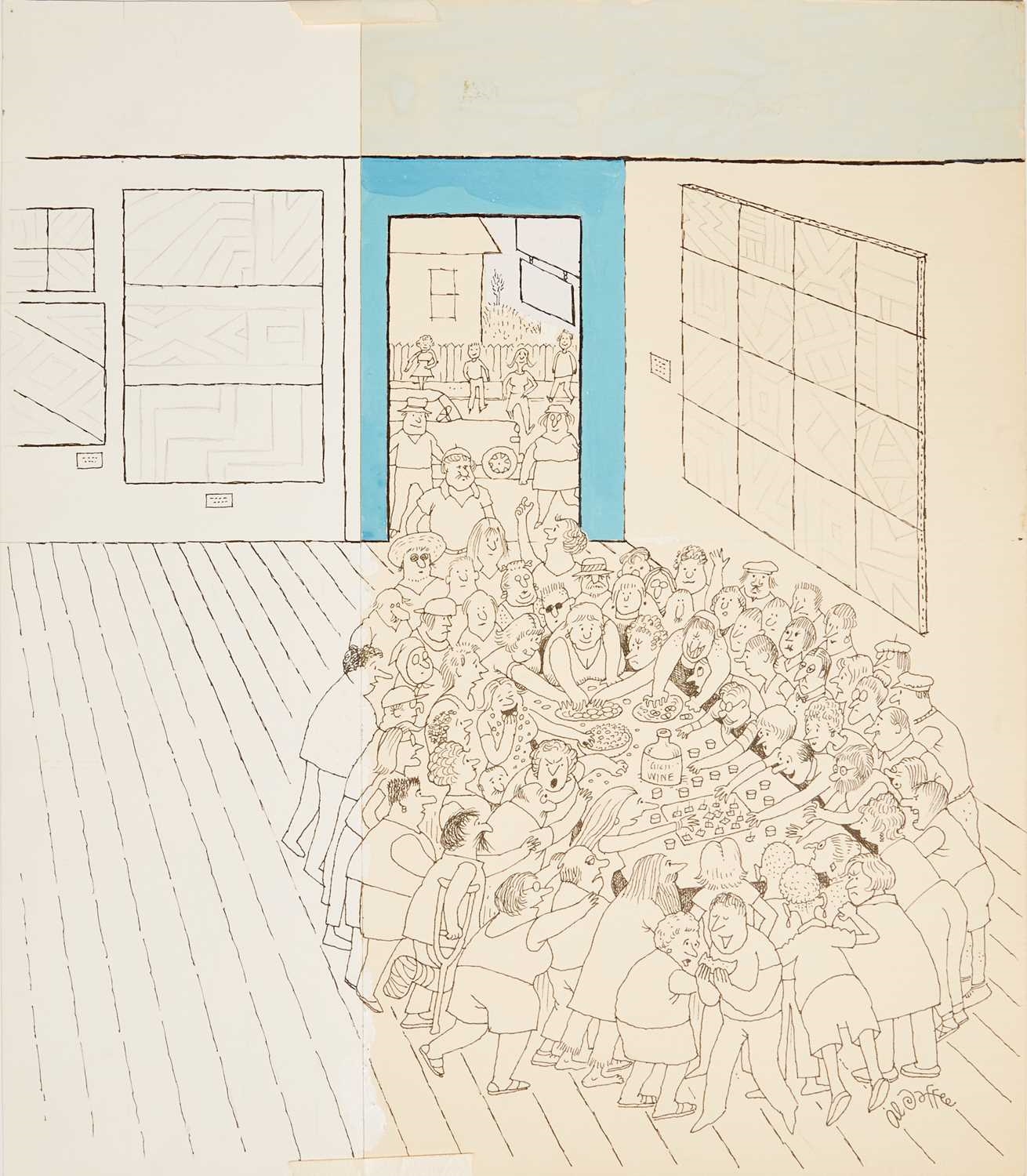 Al Jaffee | A satirical take on art gallery openings AL JAFFEE | MutualArt