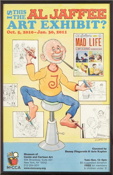 Al Jaffee | A Large group of posters, including the original artwork ...