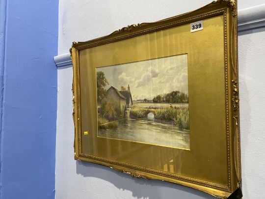 Percy Brooke | A Mill scene (1906) | MutualArt