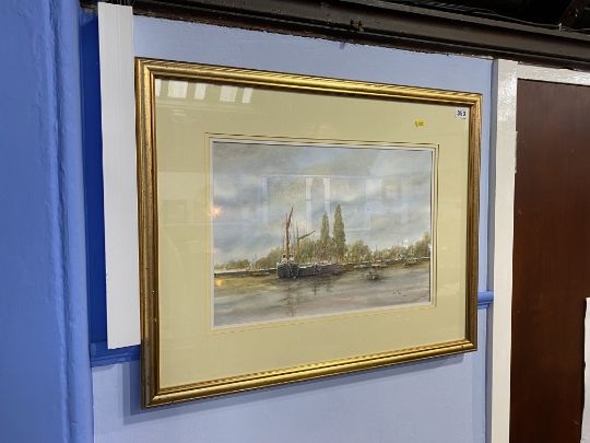 David Webb | A Harbour scene (2002) | MutualArt