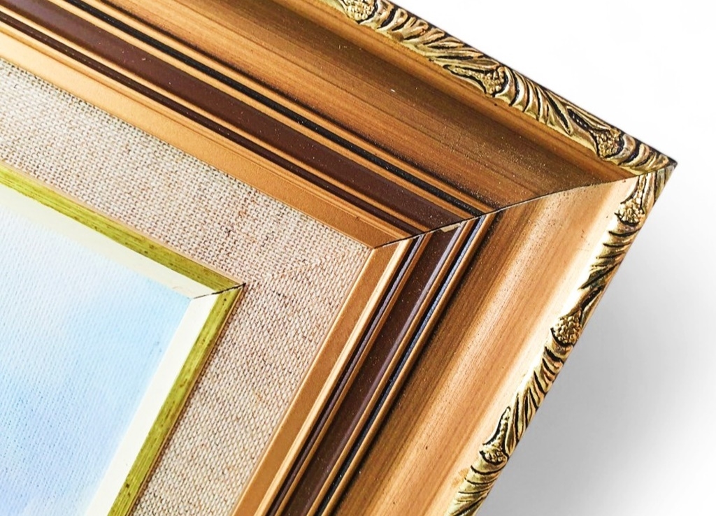 Don Benzien | BEAUTIFUL GILT FRAMED OIL PAINTING OF TABLE MOUNTAIN ...