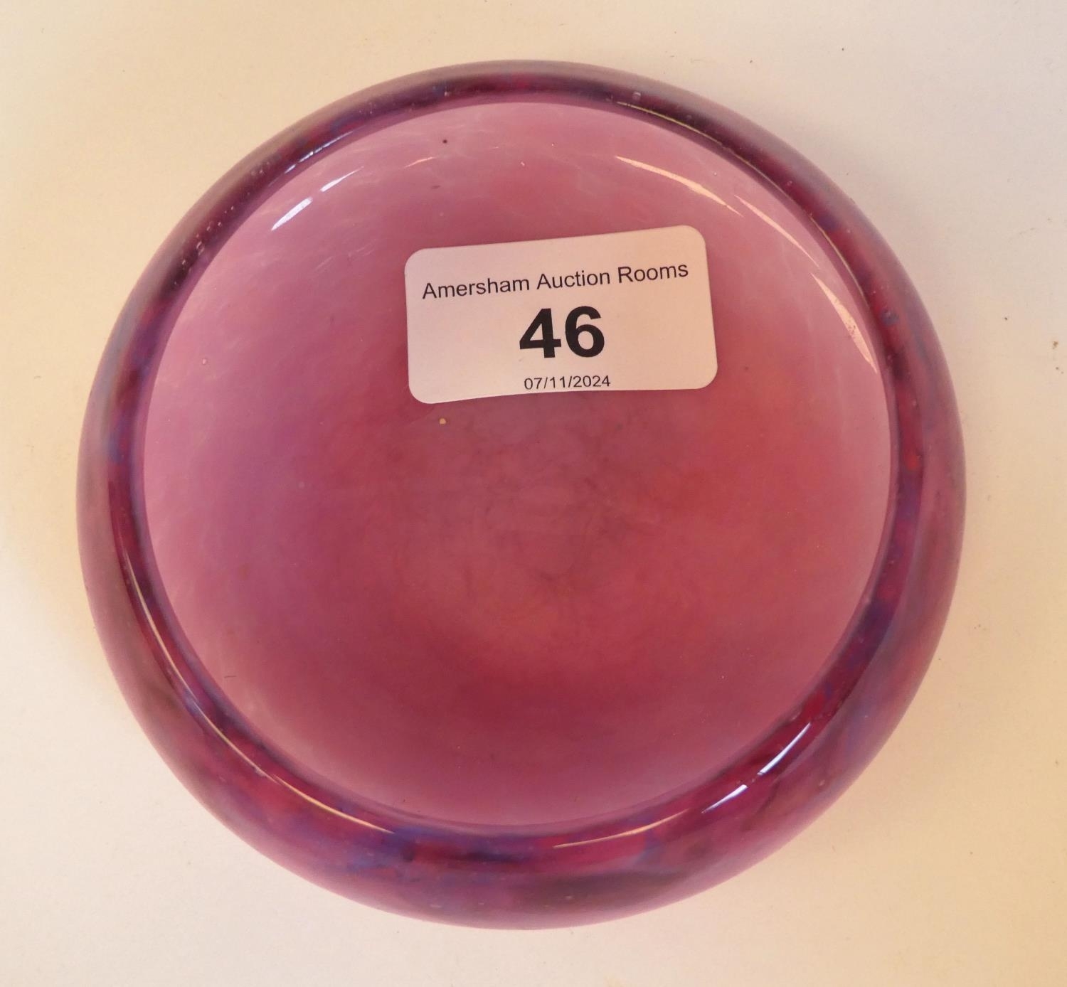 Moncrieff | A Moncrieff Monart glass pin dish | MutualArt