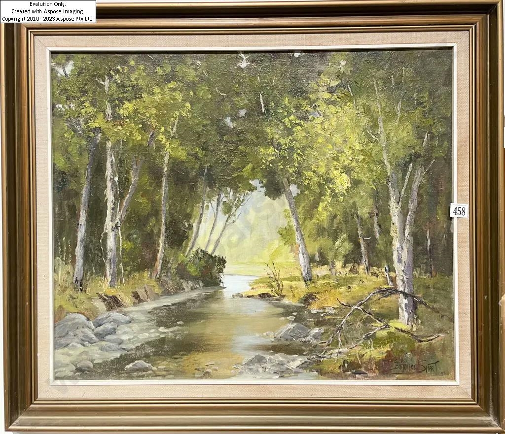 Bernice Smart | Woodland Stream | MutualArt