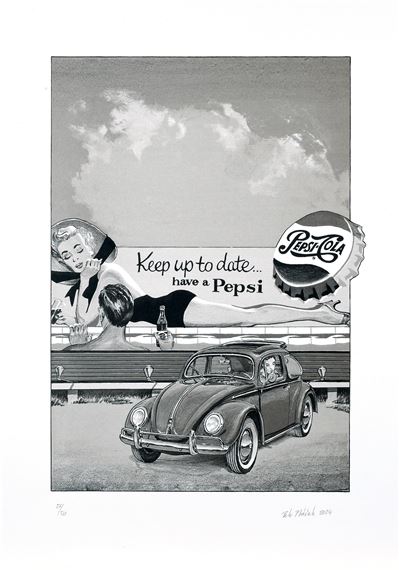 Petr Ptáček | Pepsi 1950, VW Brouk, 2024 (1950) | MutualArt