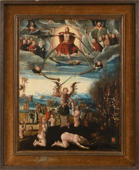 Flemish School, 16th Century | FLEMISH SCHOOL, late 16th century The Last Judgment Oil on panel ...