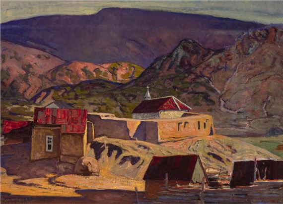 Carl Redin | Placitas Church | MutualArt