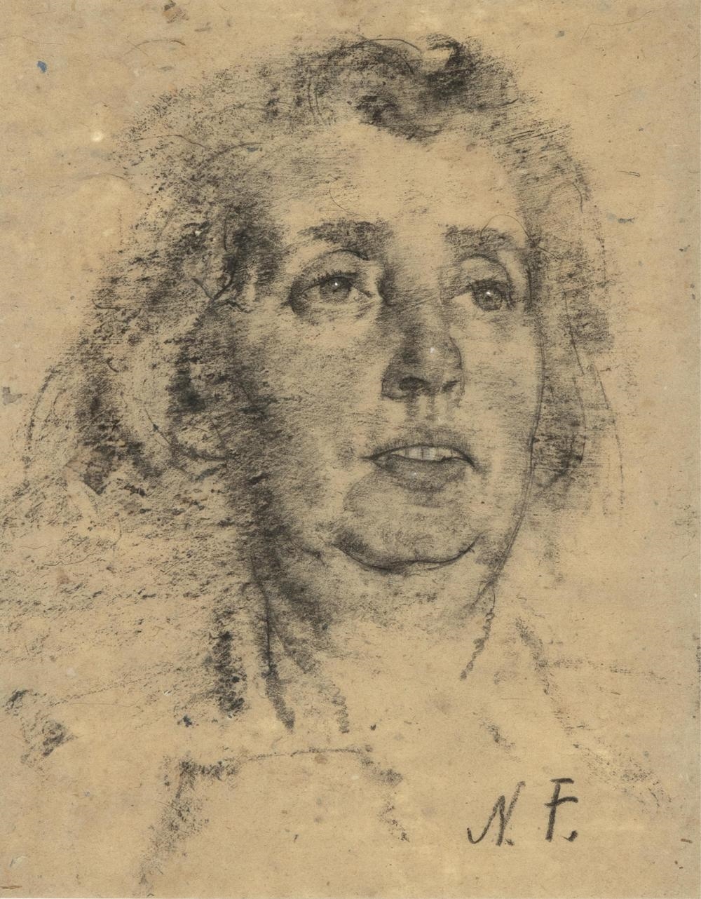 Nicolai Fechin | The Little Girl (the artist's daughter, Eya) | MutualArt