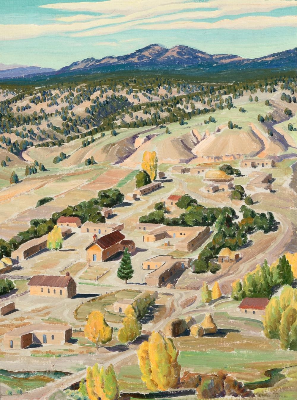 Elmer Page Turner | Valdez Village | MutualArt
