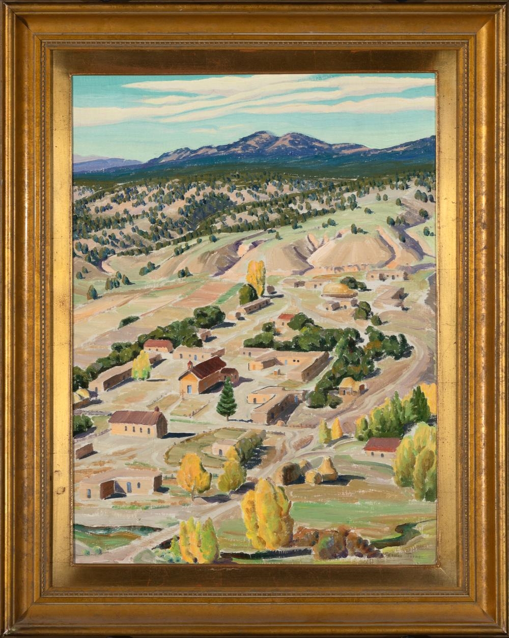 Elmer Page Turner | Valdez Village | MutualArt